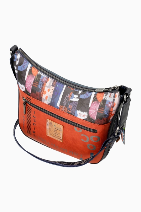 Sac Bandoulière Anekke Contemporary 37803-138 Bleu | Latroikastore.com