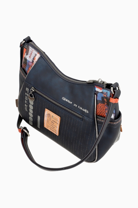 Sac Bandoulière Anekke Contemporary 37803-002 Bleu | Latroikastore.com