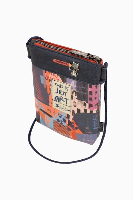 Sac Bandoulière Fine Anekke Contemporary 37803-904 Bleu | Latroikastore.com